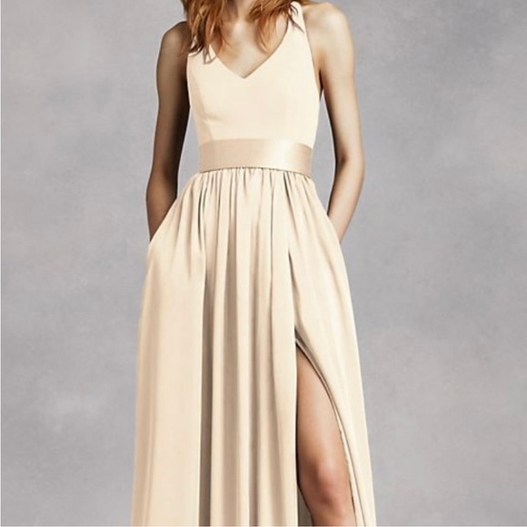 Vera Wang | Dresses | White By Vera Wang Bridesmaid Dress | Poshmark